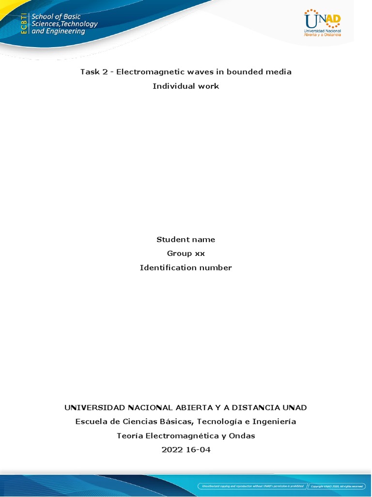 Task 2 - EM Waves Bounded Media | PDF