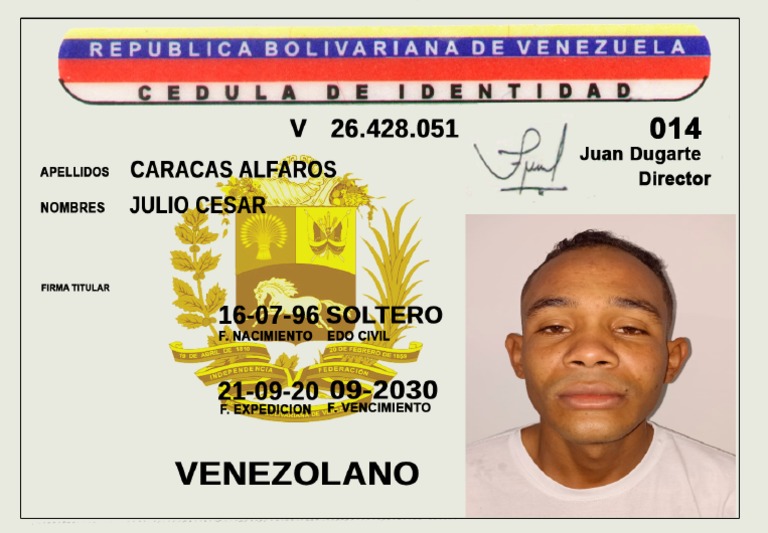 Cedula Venezolana V2 - 2022-10-10T103804.699 | PDF