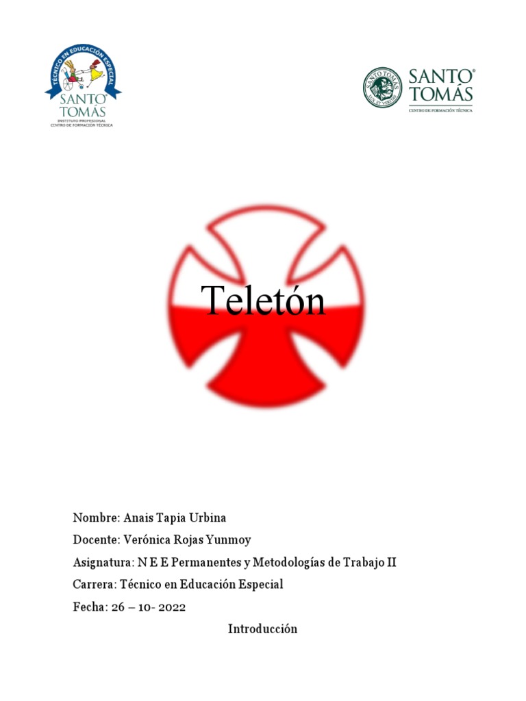 Teletón | PDF | Invalidez