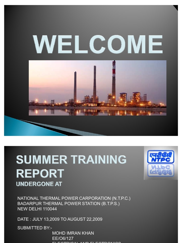 Summer Training Report | PDF