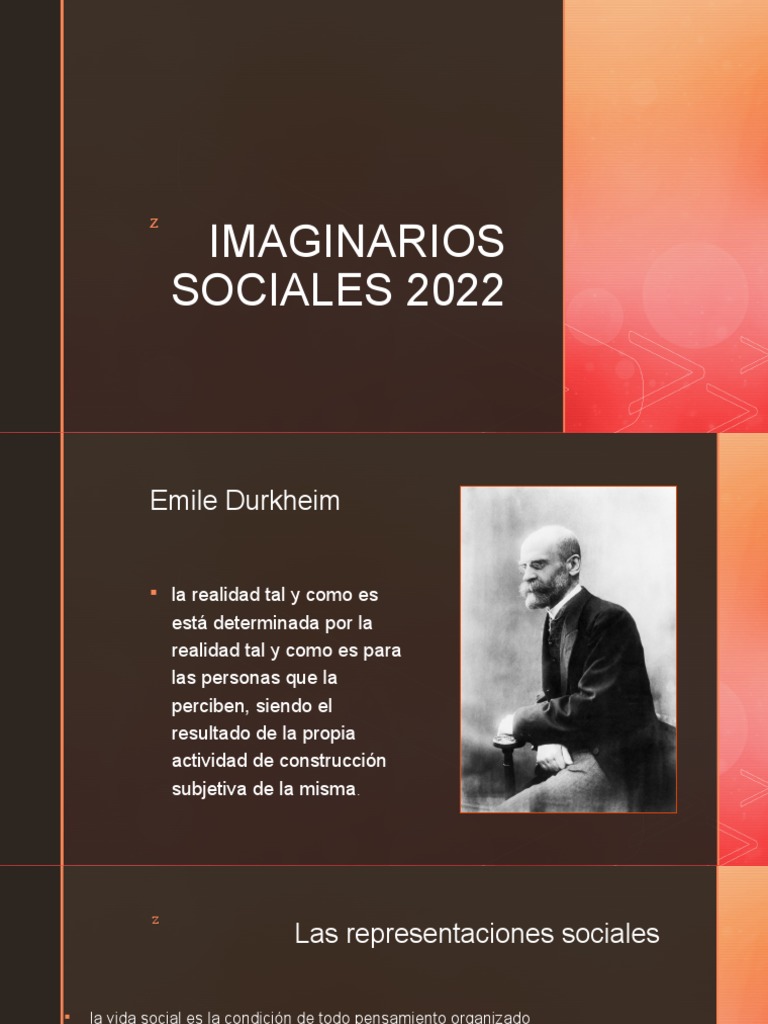 Imaginarios Sociales 2022 | PDF | Carl Jung | Pensamiento