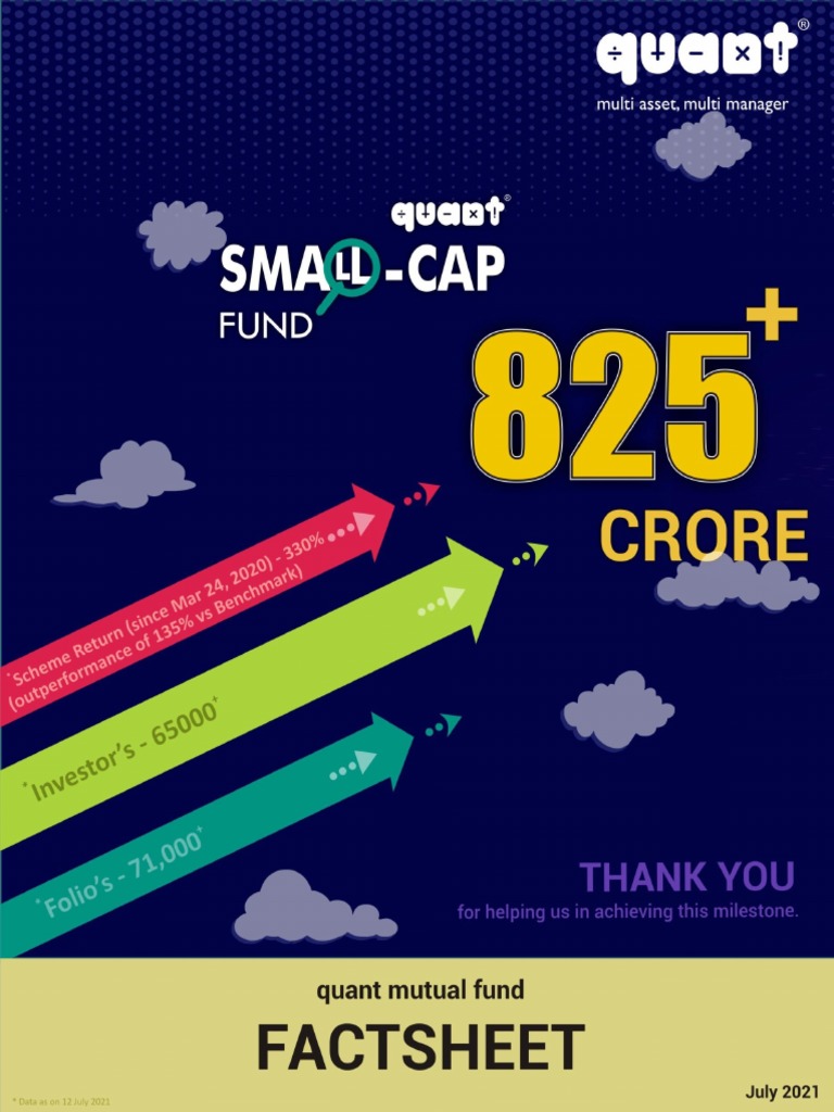 Quant Factsheet July 2021 | PDF | Sharpe Ratio | Investing