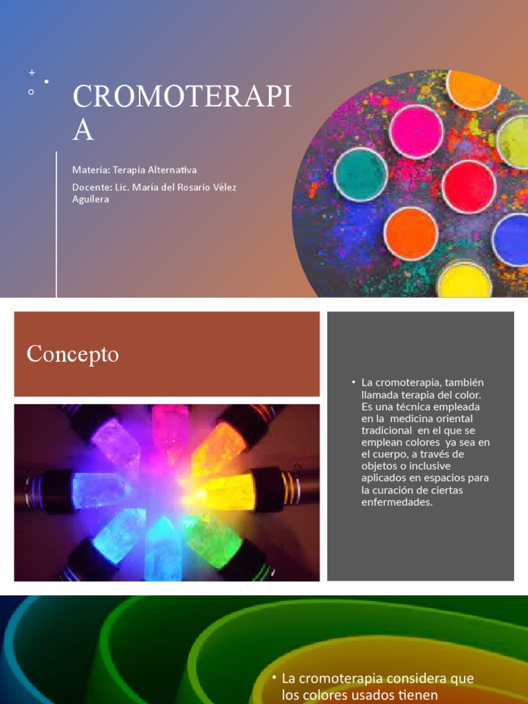 CROMOTERAPIA | PDF | Color | Anatomía