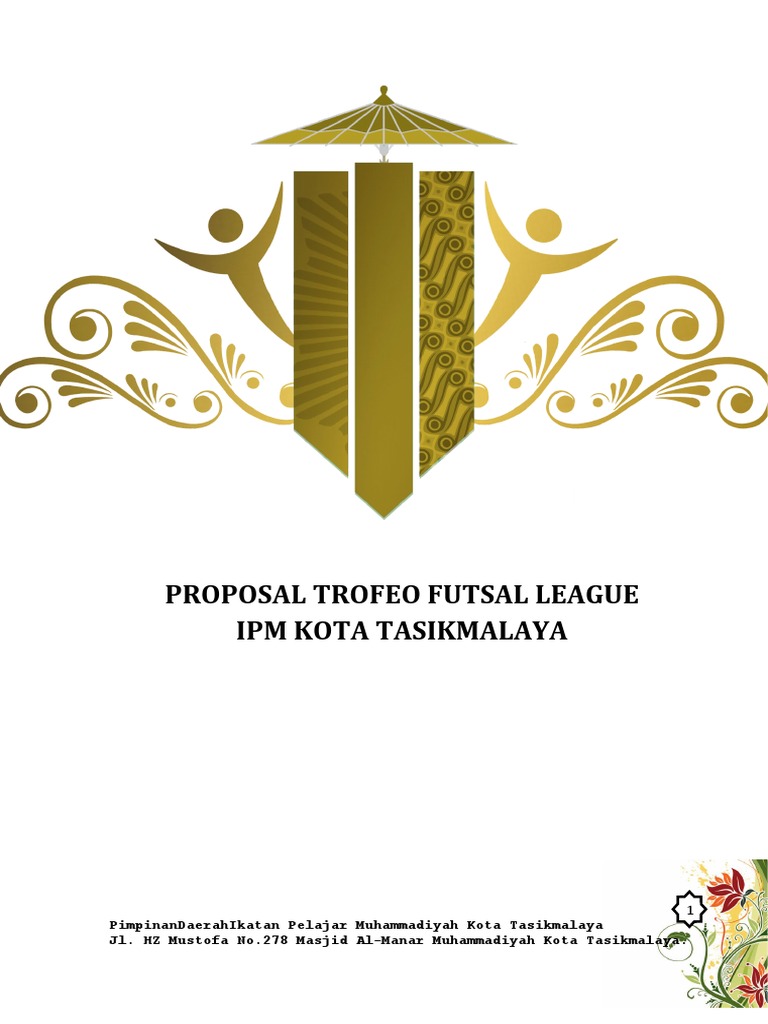 Proposal Trofeo Futsal League | PDF