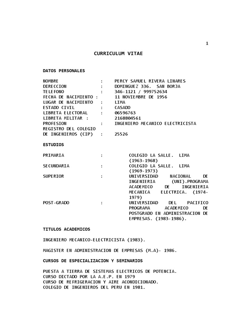 Rivera Linares Percy Samuel | PDF | Hospital | Ingeniería