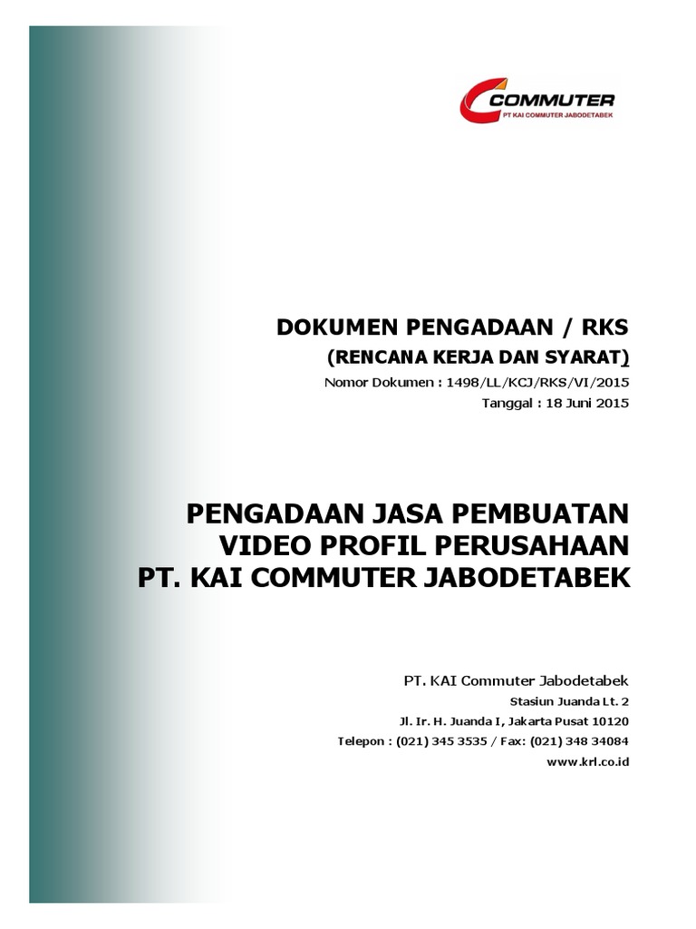 Adoc - Pub Pengadaan Jasa Pembuatan Video Profil Perusahaan P | PDF | Pengelolaan Keuangan ...
