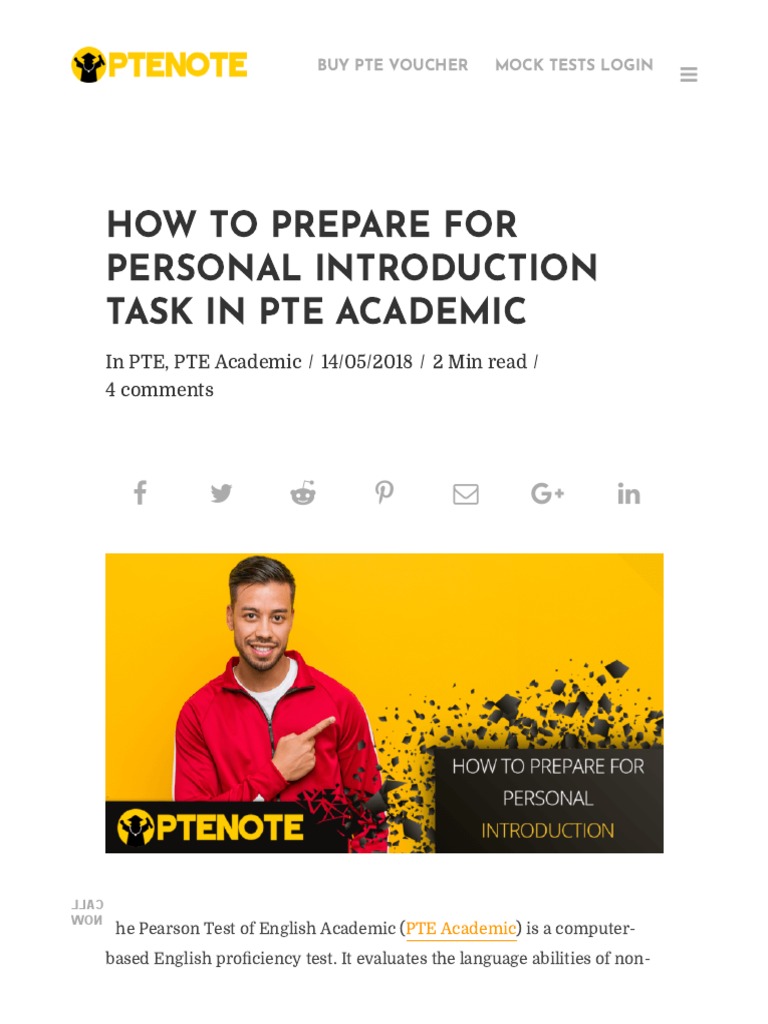 PTE Preparation Manual | PDF | Cognition | Standardized Tests