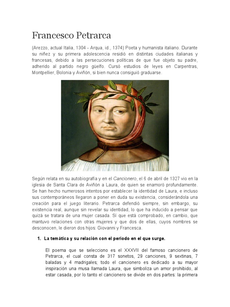 Francesco Petrarca | PDF