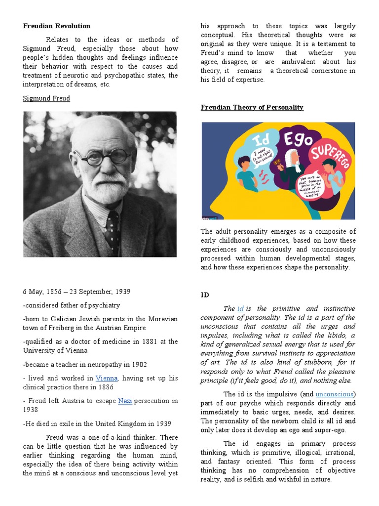 Freudian Revolution | Download Free PDF | Id | Sigmund Freud
