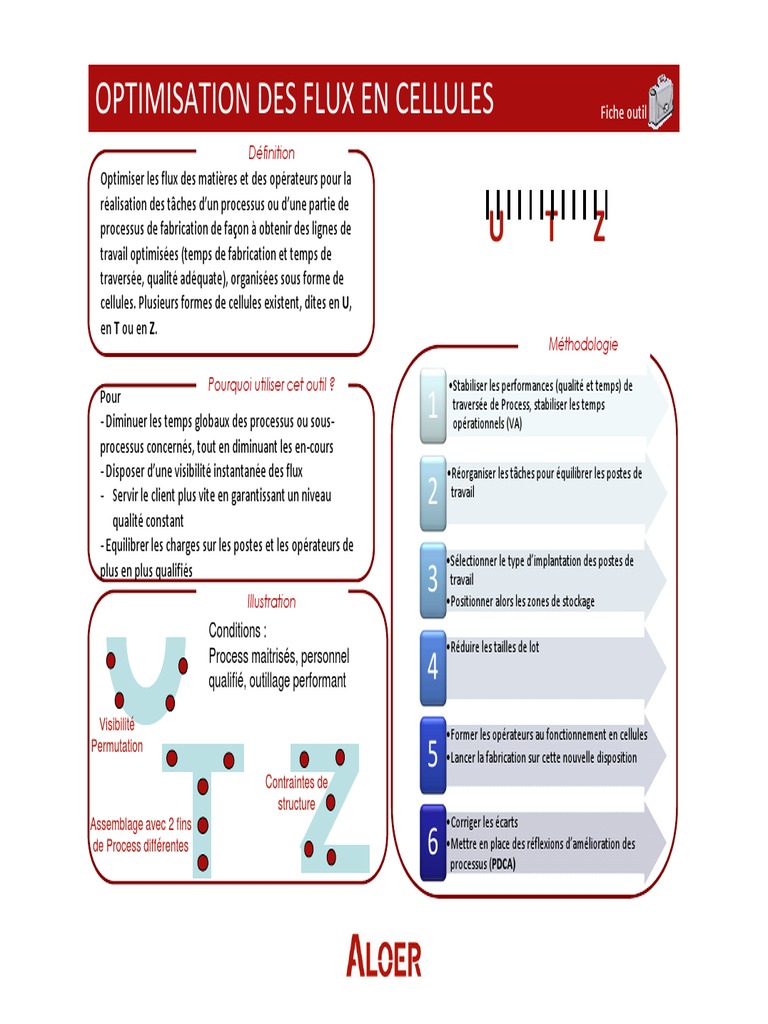 Optimisation des Flux en Cellules U, T, Z | PDF | Ordinateurs