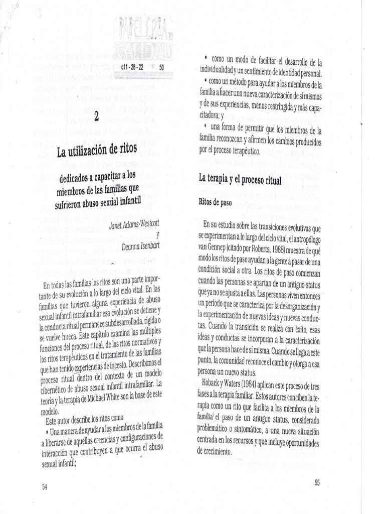 La Utilizacion de Ritos | PDF