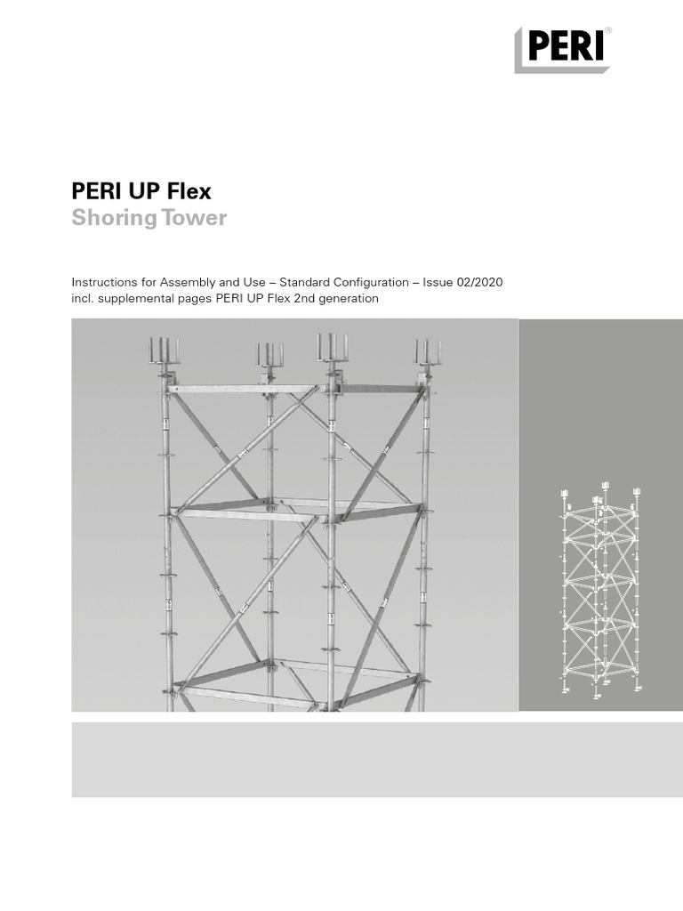 Peri Up Shoring Tower | PDF | Scaffolding | Safety