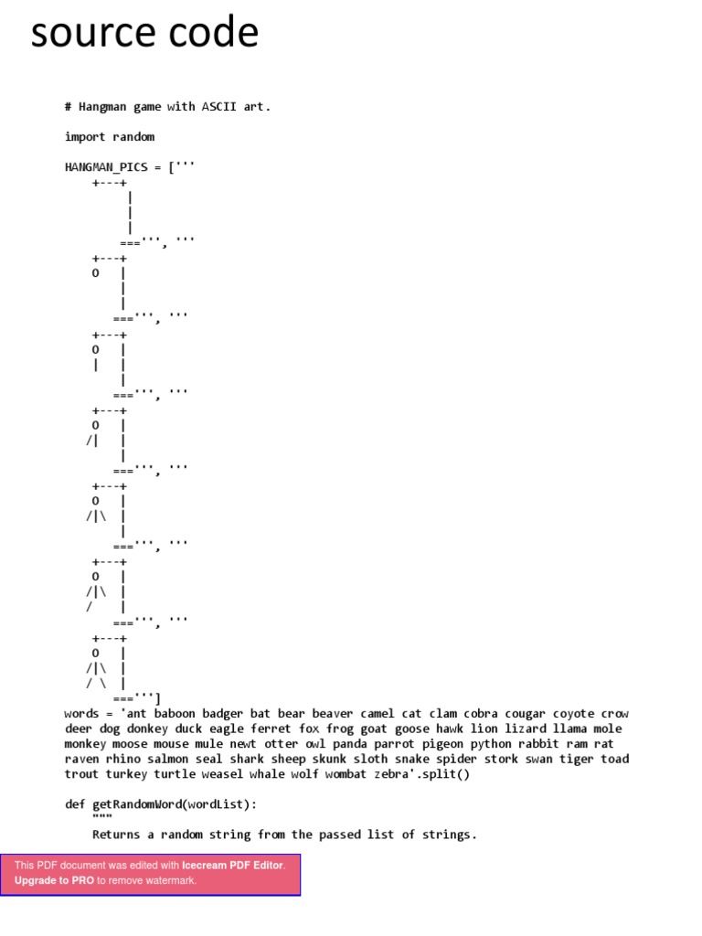 Python Project | PDF