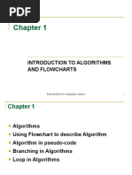 Unit 1 - I Algorithms and Flowcharts | PDF | Algorithms | Mathematics