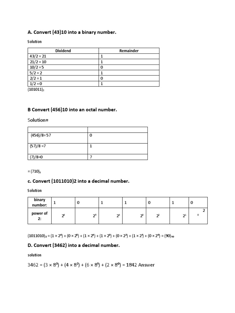 Document1 ICT Conversion | PDF | Theoretical Computer Science | Number Theory