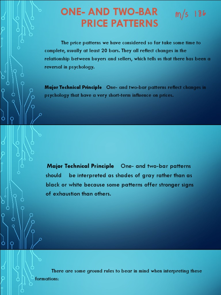 CHAPTER 10 One and Two Bar Price Pattern | PDF | Psychology | Cognitive ...