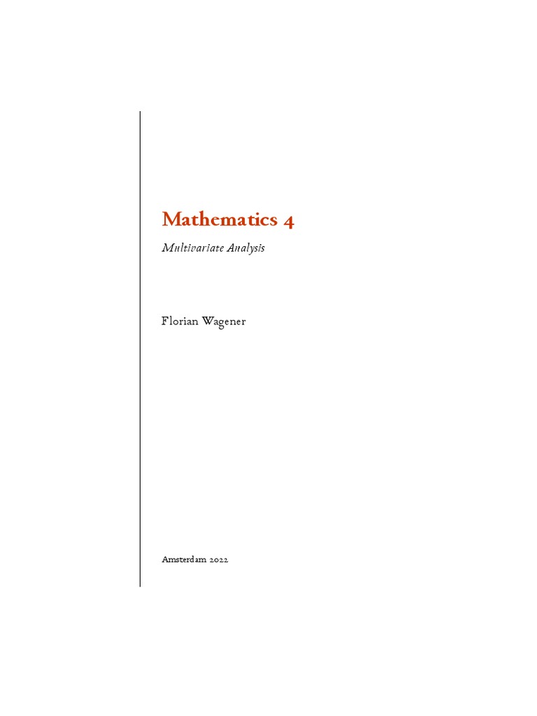 Eigenvalues and Functions in Analysis | PDF | Function (Mathematics) | Derivative