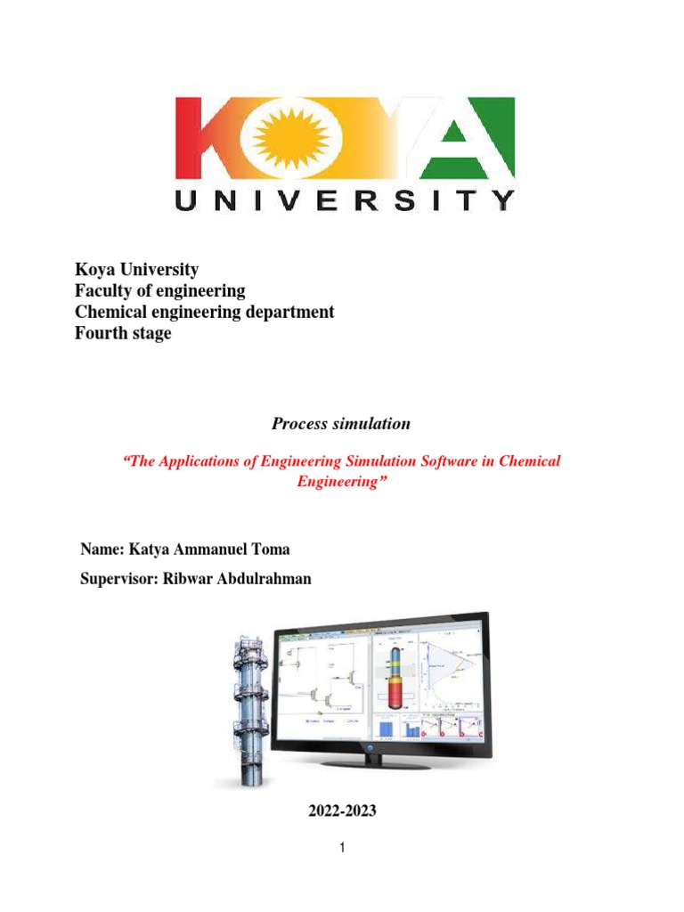 Chemical Engineering Simulation Software | PDF | Simulation | Matlab