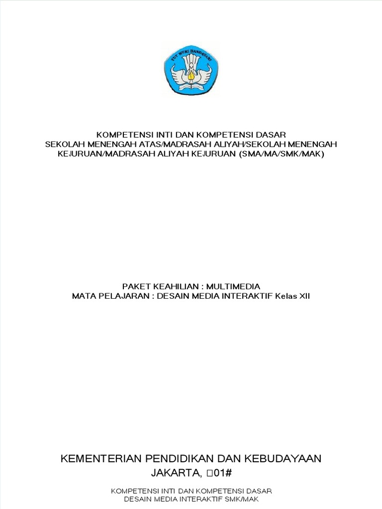 Dokumen - Tips - Ki KD Multimedia Desain Media Interaktif Kelas Xii | PDF
