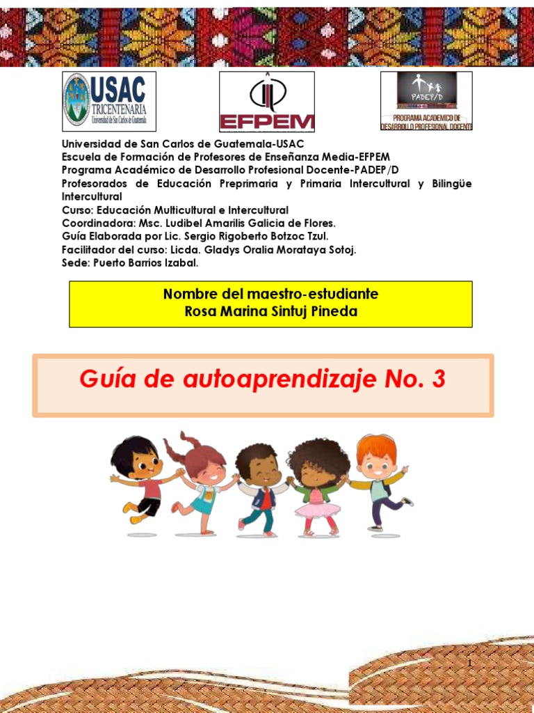 Guia 3 | PDF | Tolerancia | Plan de estudios