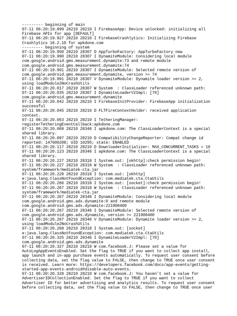 Logcat Pdf Java Programming Language Android Operating System