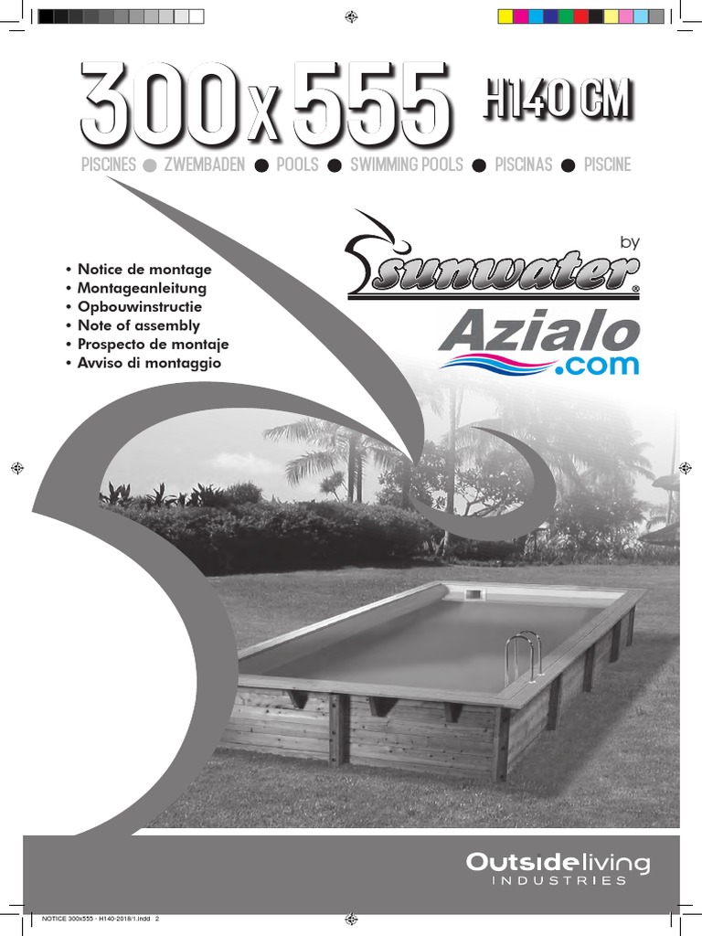 Piscine Sunwater | PDF | Bois | Piscine