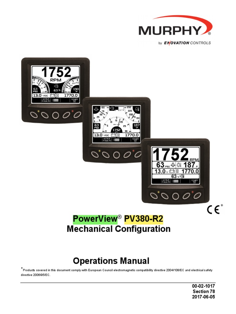 Powerview Pv380-R2 Mechanical Configuration Operations Manual | PDF | Menu (Computing) | Icon ...