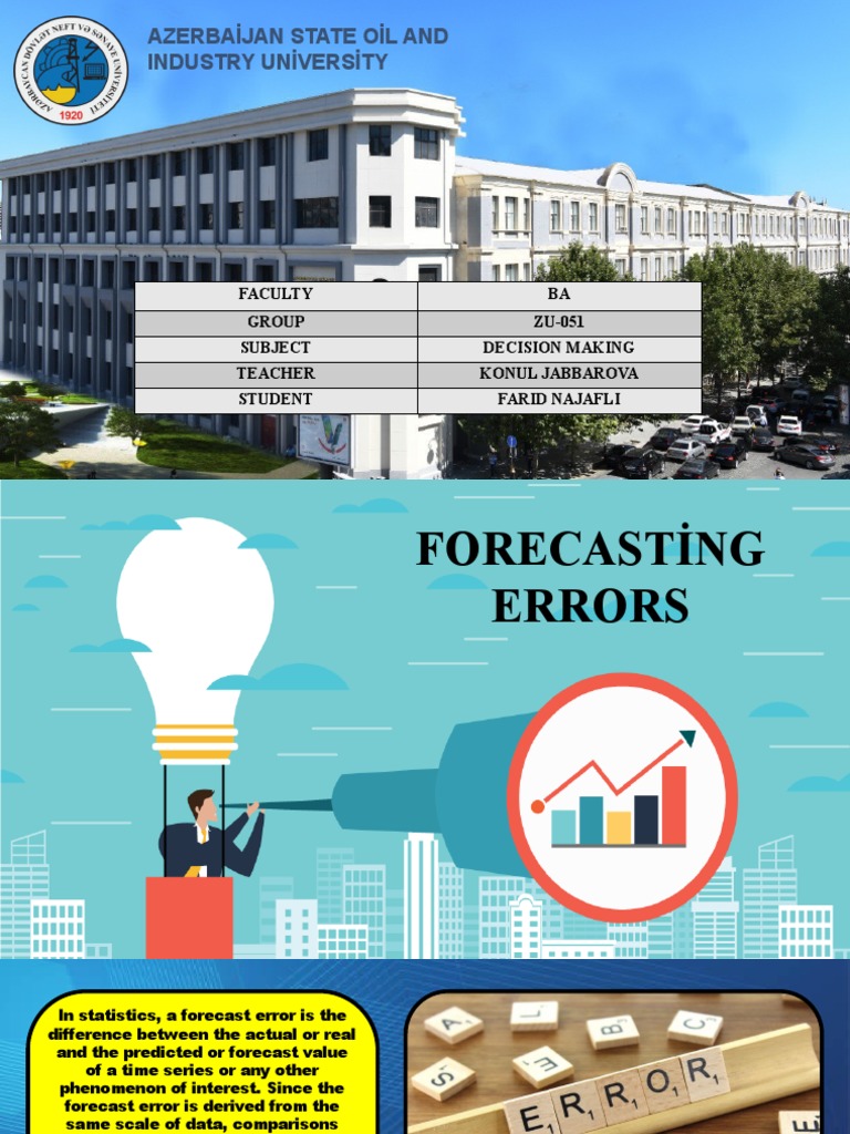 Forecasting Errors | Download Free PDF | Forecasting | Standard Deviation