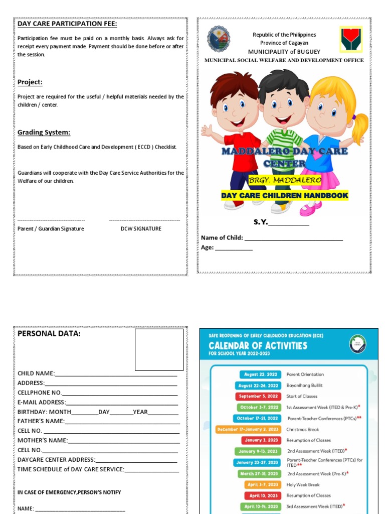 Handbook 2 | PDF | Child Care | Behavioural Sciences