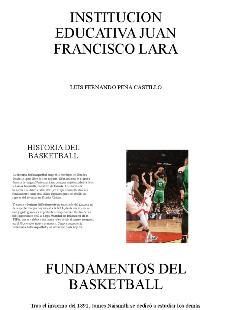 Historia Del Basketball | PDF | Ocio | Juegos competitivos