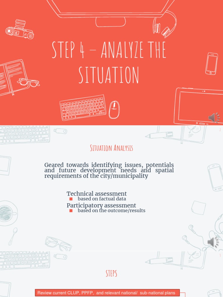 4.REPORTING - Step 4 - Analyze The Situation | PDF | Surveying | Map