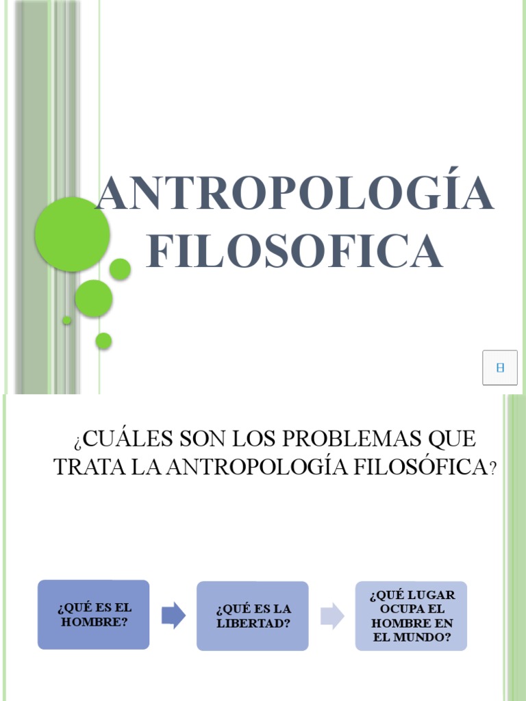 3 VIDEO La Antropologia Filosofica | PDF | Antropología Filosófica ...
