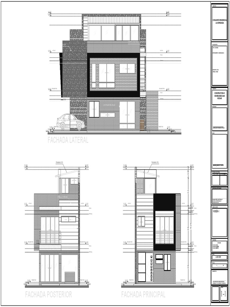 Fachadas casa-FACHADAS CASAS | PDF