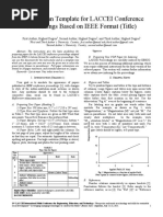 Sample ASME Paper | PDF | Typography | Written Communication