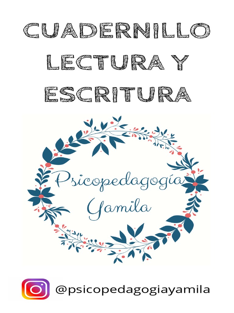 Cuadernillo LECTURA Y ESCRITURA | PDF | Sílaba | Color