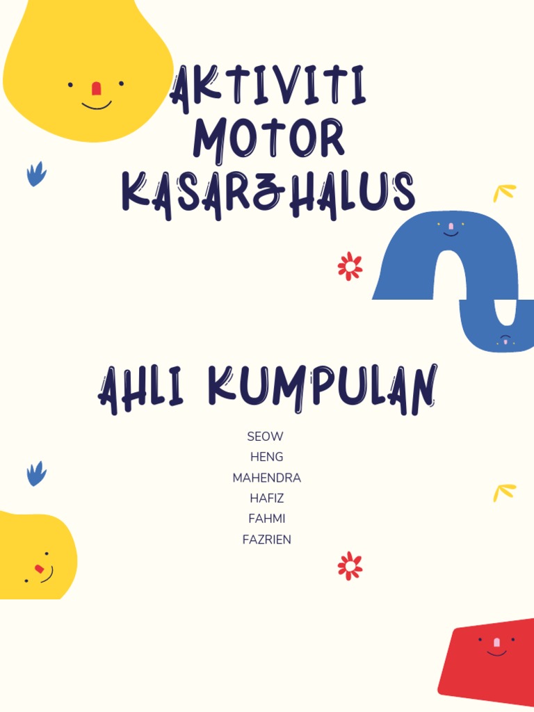 Aktiviti Motor Kasar&Halus | PDF