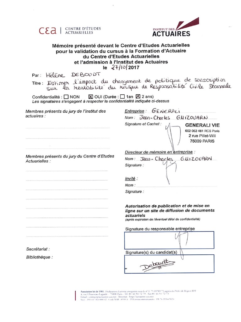 DEBOUDT | Download Free PDF | Assurance | Risque