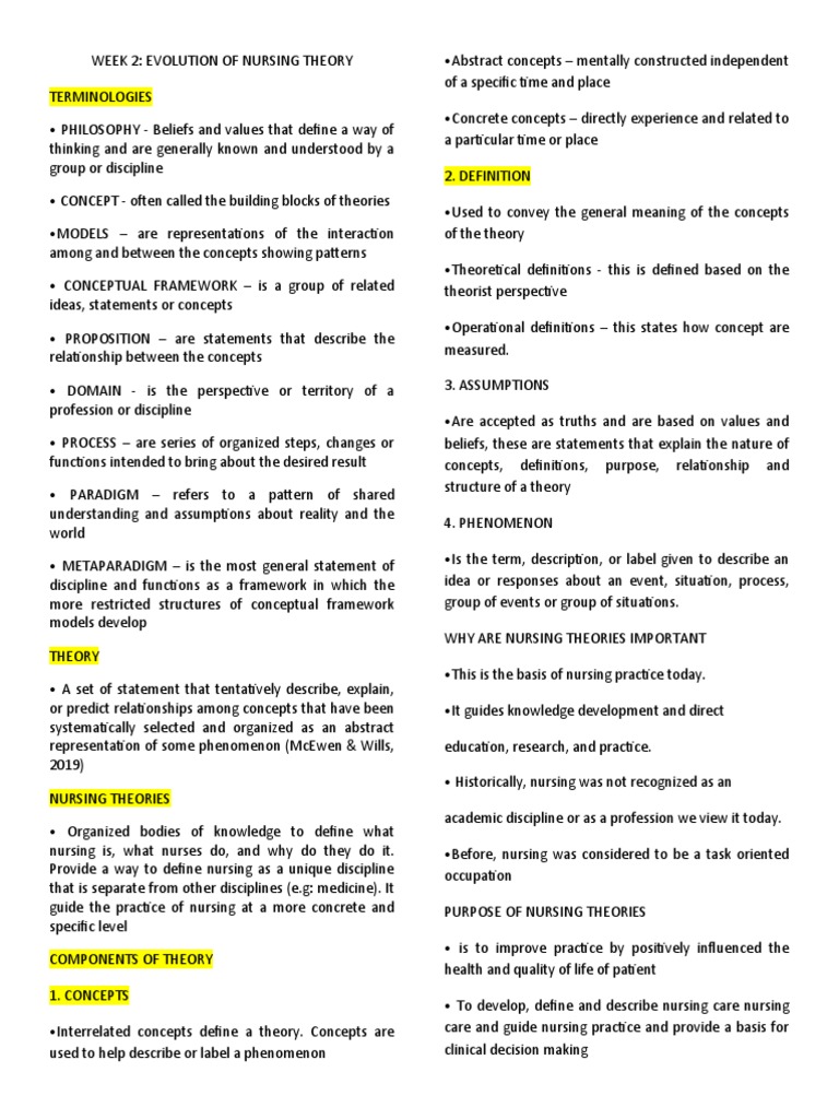 TFN Reviewer | PDF | Theory | Concept