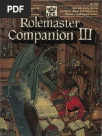 Rolemaster - Spell Law | PDF