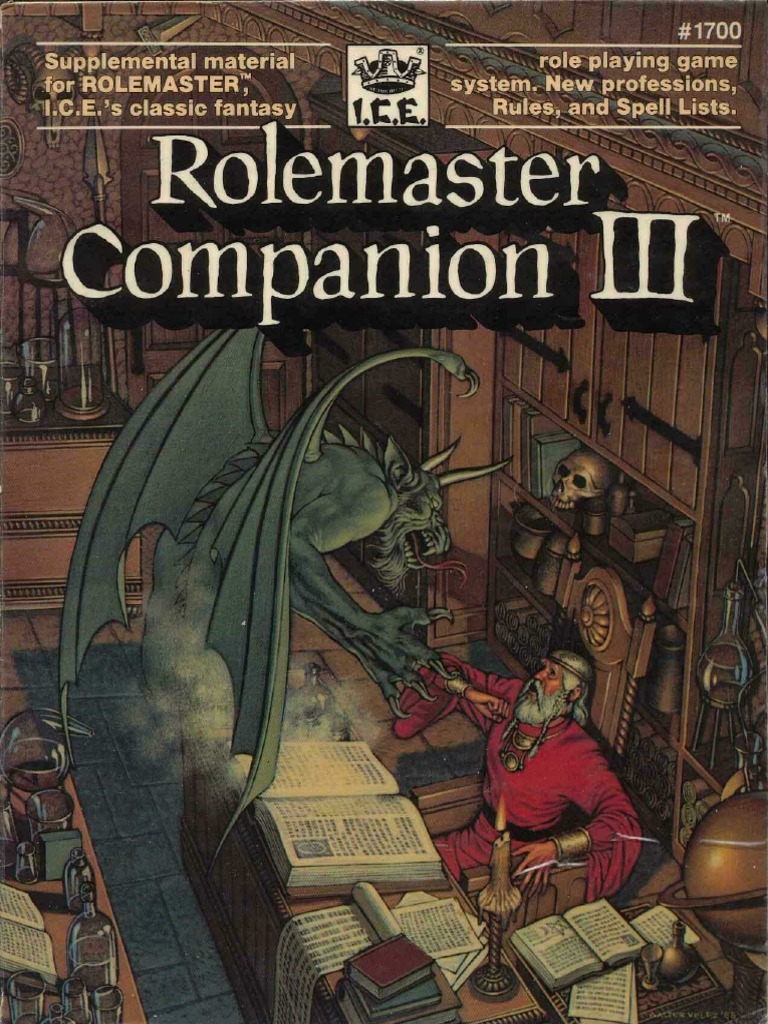 Rolemaster Classic (RM2) - Companion 3 - ICE #1700 | PDF | Technology ...