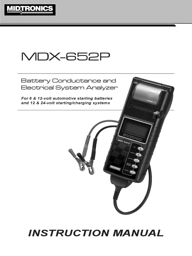 MDX 652P EN Instruction Manual | PDF | Printer (Computing ...