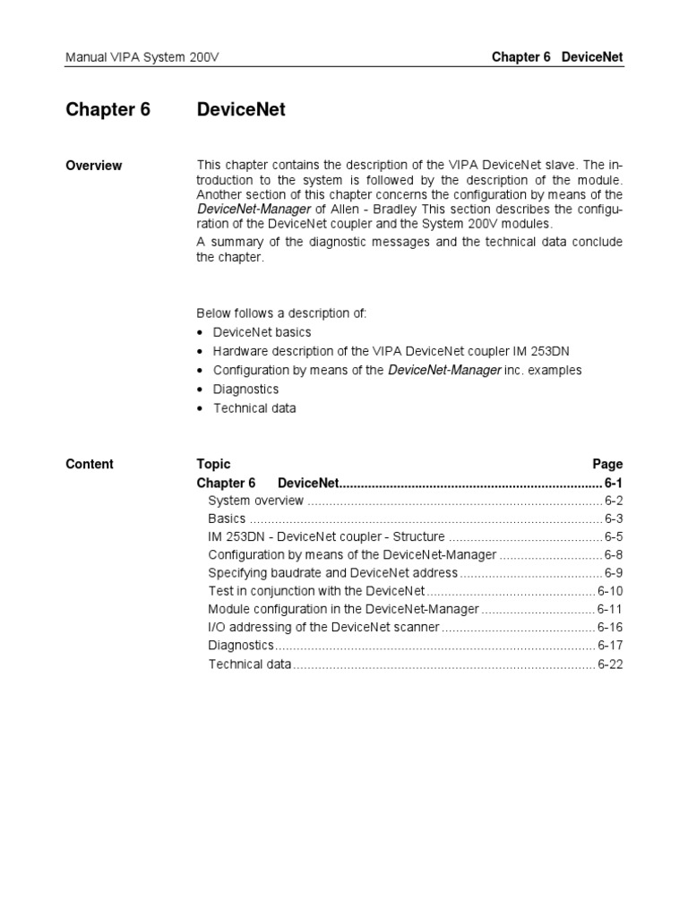 Devicenet | PDF | Computer Network | Image Scanner