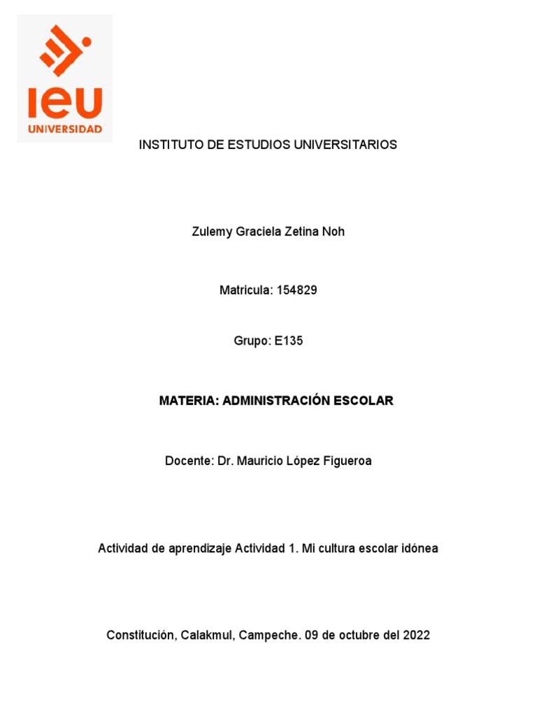 Zetina Zulemy Act | PDF | Maestros | Método de enseñanza