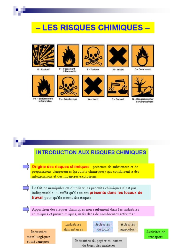 04 - Risques Chimiques 11 | PDF | La combustion | Combustible