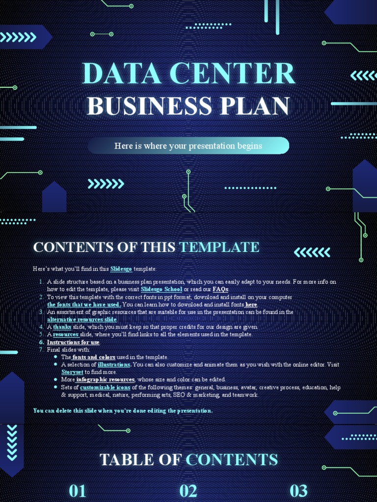 Data Center Business Plan | PDF | Planets | Solar System