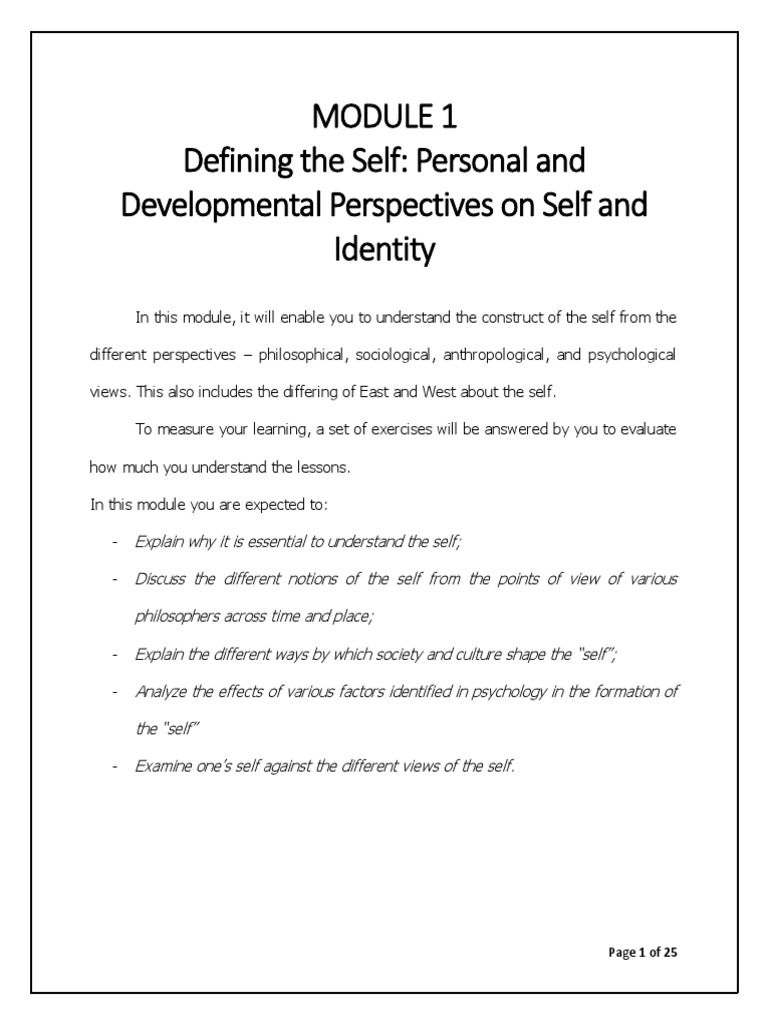 Understanding the Self: An Exploration of Philosophical, Psychological ...