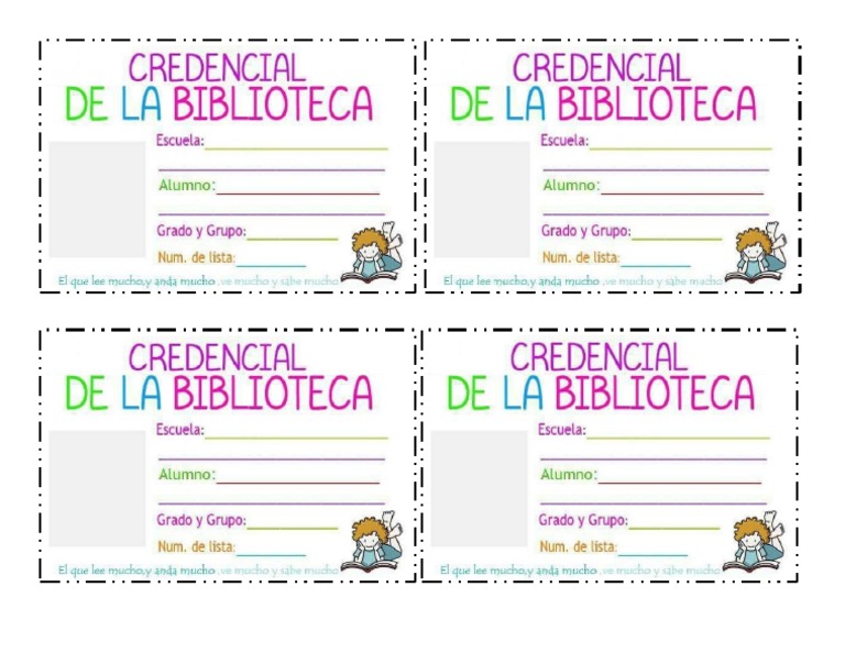 La Credencial de La Biblioteca | PDF La Credencial de La Biblioteca | PDF