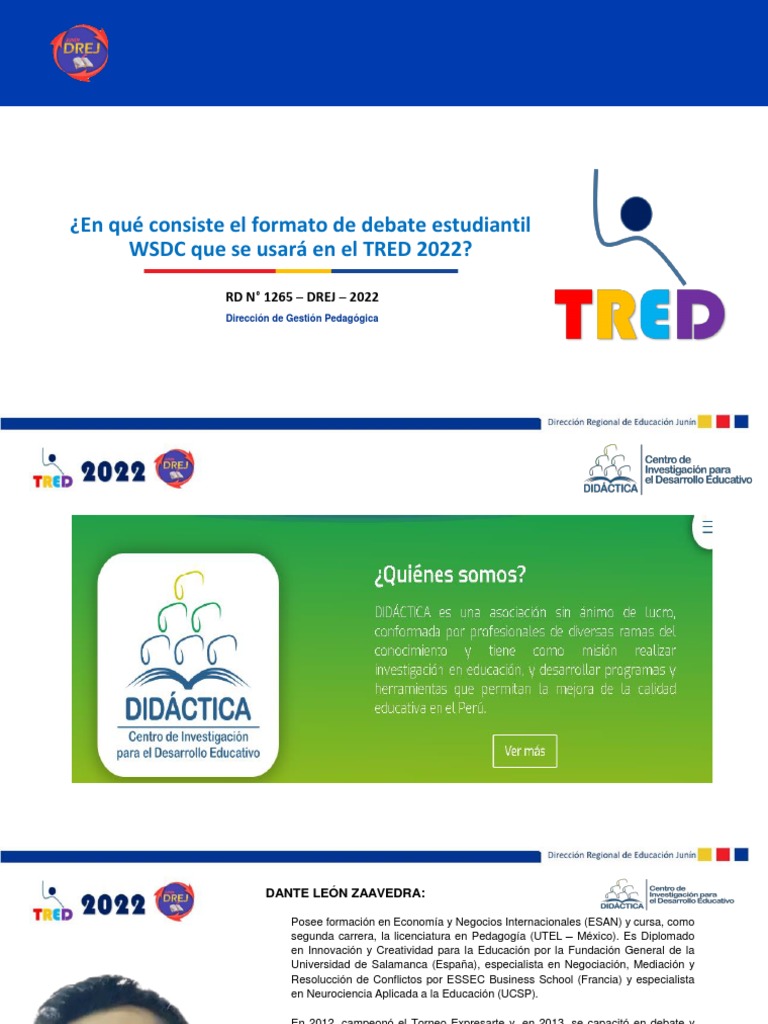 Formato de Debate WSDC para Estudiantes | PDF | Pensamiento | Lógica