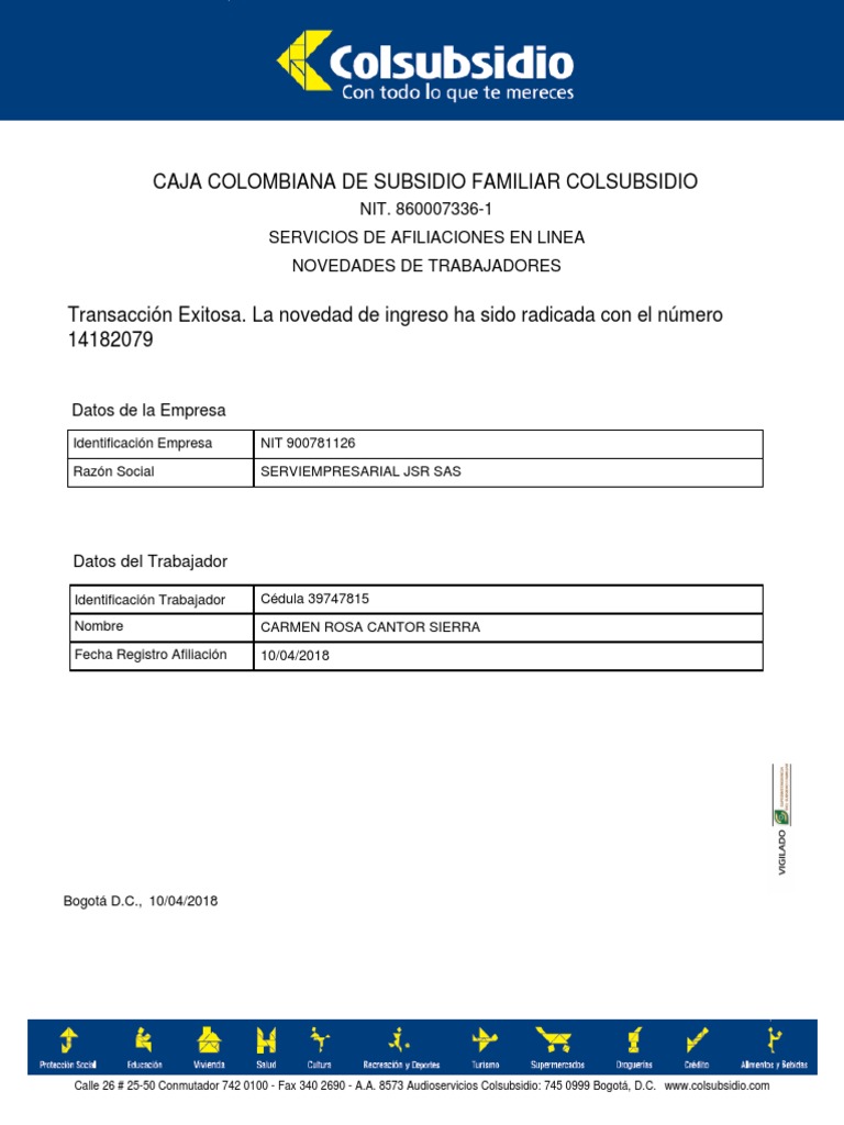 Carmen Cantor CCF | PDF