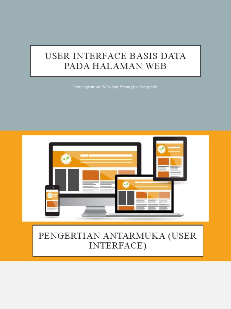 User Interface pada Halaman Web | PDF | Seni